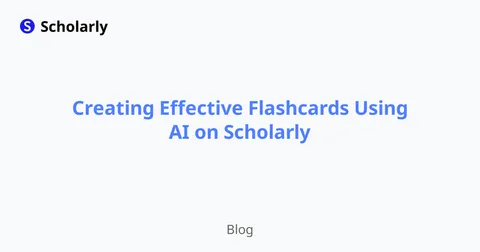 How to create Flashcards from Images using Scholarly - Scholarly Blog