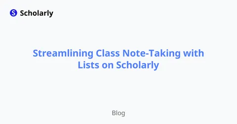 How to Organize Flashcards on Scholarly - Scholarly Blog
